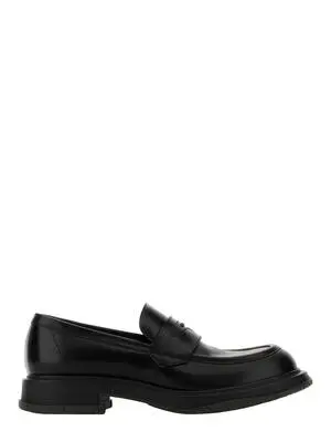 Gucci Leather Loafers - Black