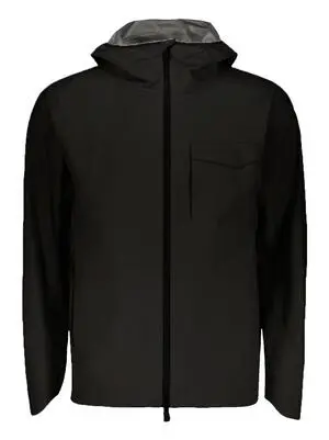 Herno Lightweight Hooded Jacket - Black