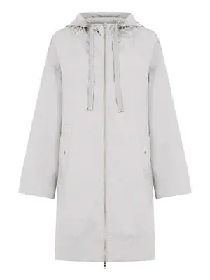 Herno Lightweight Parka Coat - Gray