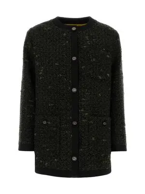 Gucci Boucle Overcoat - Multicolor