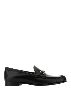 Gucci Leather Loafers - Black