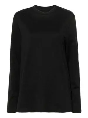 JIL SANDER Long Sleeved T-shirt - Black