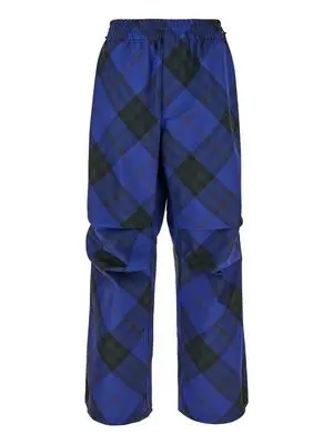 Burberry Checked Trousers - Multicolor