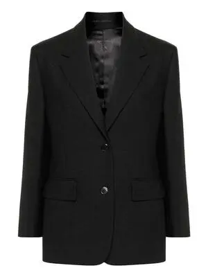 Prada Virgin Wool Blazer - Black