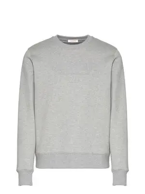 Valentino Garavani Cotton Logo Sweatshirt - Gray