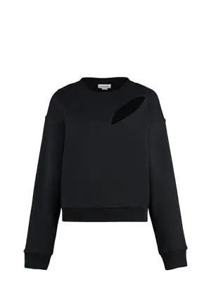 Alexander McQueen Alexander Mcqueen Cotton Sweatshirt Women Black