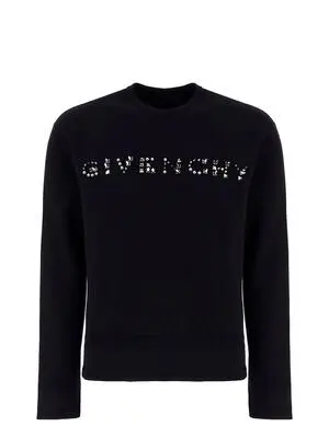 Givenchy Logo Sweater - Black