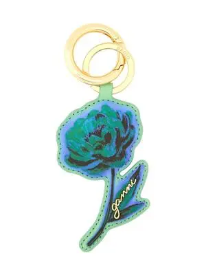 GANNI Keychain Flower - Green