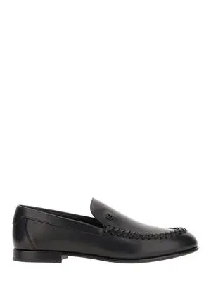 Fendi Leather Loafers - Multicolor