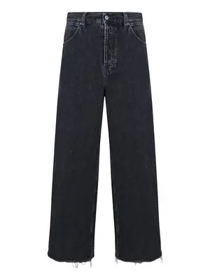 Gucci Wide-leg Denim Jeans - Black