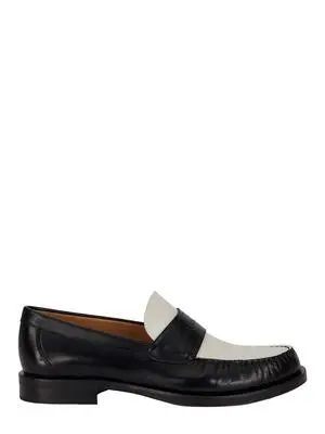 FERRAGAMO Leather Loafers - Multicolor