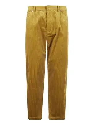 Prada Pinwale Corduroy Trousers - Yellow