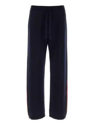 Gucci Midnight Stretch Wool Joggers - Blue