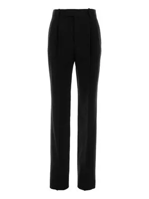 Saint Laurent Wool Pant - Black