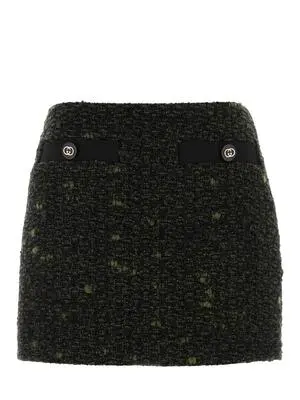Gucci Bouclã¨ Mini Skirt - Multicolor