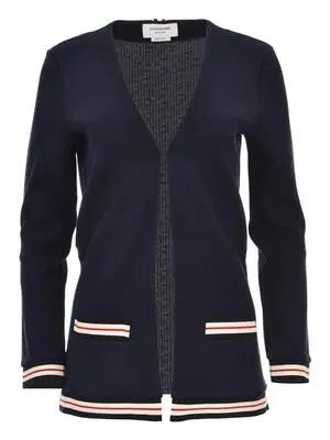 Thom Browne Cotton Cardigan - Blue