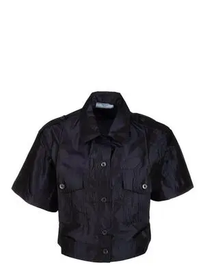 Prada Short Sleeve Button-up Shirt - Multicolor