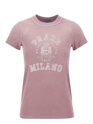 Prada Logo T-shirt - Pink