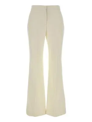 Givenchy Ivory Wool Pant - White
