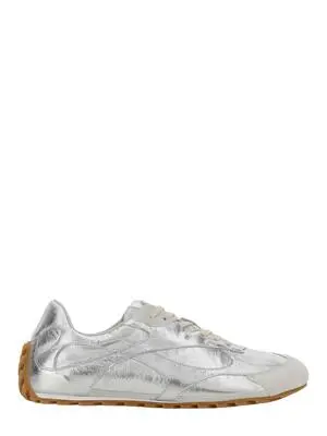 Bottega Veneta BOTTEGA VENETA Leather And Suede Orbit Sneakers Silver