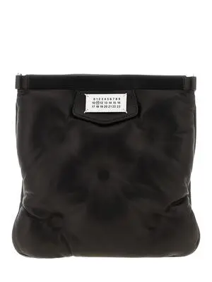 MAISON MARGIELA Glam Slam Flat Pocket Crossbody Bag - Black
