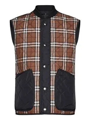Burberry Weaverton Vest Jacket - Brown