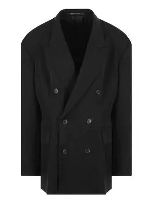 Balenciaga Wool Jacket - Black