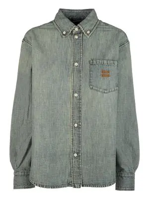 Miu Miu Denim Shirt - Multicolor