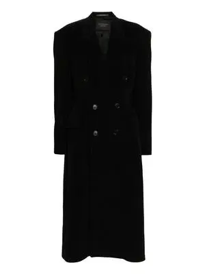 Balenciaga Cashmere Coat - Black