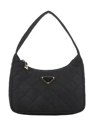 Prada Re-nylon Quilted Shoulder Bag - Black