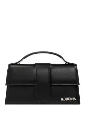 Jacquemus Le Grand Bambino Leather Bag - Black