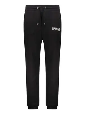 Balmain Logo Jogging Pants - Black