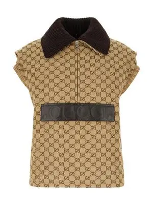Gucci Monogram Patterned Vest - Multicolor