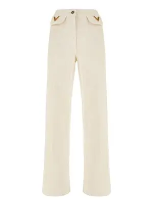 Valentino Garavani Straight Leg Jeans - Multicolor