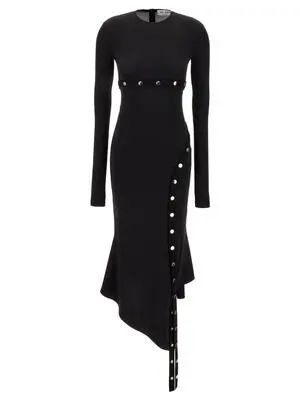 Attico Asymmetrical Dress - Multicolor