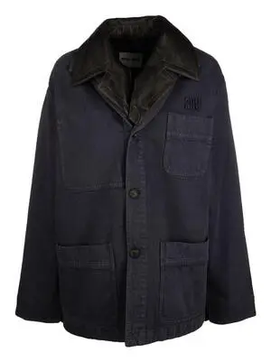 Miu Miu Collared Jacket - Multicolor