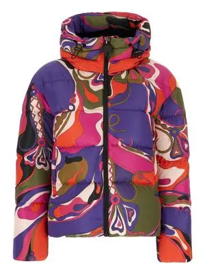 Emilio Pucci EMILIO PUCCI Printed Puffer Jacket Multicolor