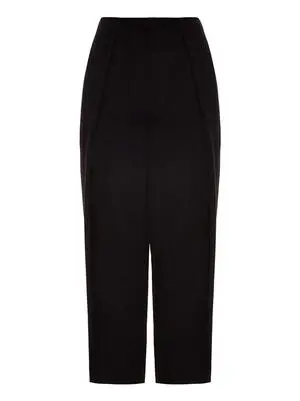 Balmain Viscose Pants - Black