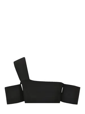 Alexander McQueen Bandage Top - Black