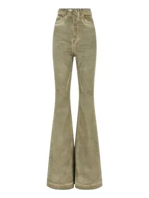 Rick Owens Bolan Bootcut' Jeans - Cream
