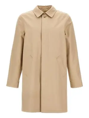 A.p.c. Mac Ville Trench Coat - Cream