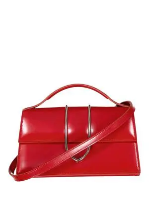 Jacquemus Le Grand Bambino Leather Shoulder Bag - Red