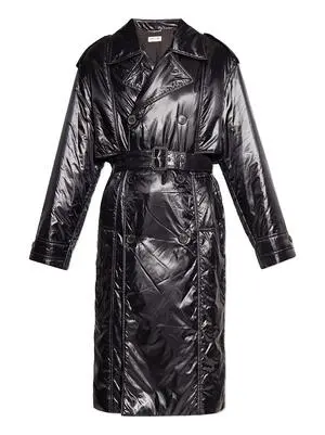 Saint Laurent Lightweight Padded Coat - Black