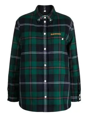 Burberry Wool Two-piece Jacket - Green
