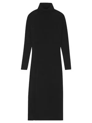 Saint Laurent Cashmere Dress - Black