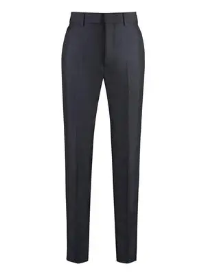 Prada Wool Trousers - Blue