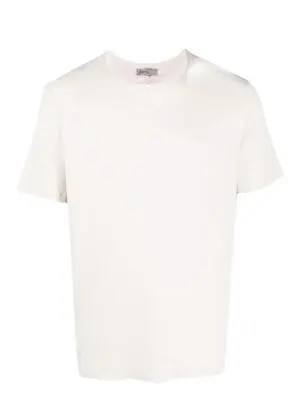 Herno Cotton T-shirt - Cream