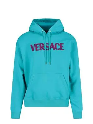 Versace VERSACE Cotton Logo Sweatshirt Green