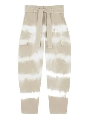 Stella McCartney Tie-dye Denim Jeans - White