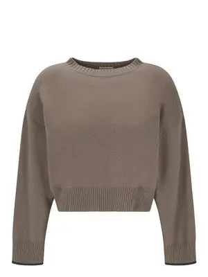 Brunello Cucinelli Brunello Cucinelli Cashmere Sweater Cream